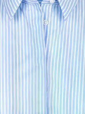 FAY Striped Shirt With Turned-up Cuffs