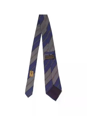 Gucci Striped Logo Tie