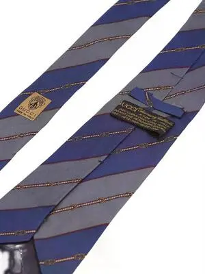 Gucci Striped Logo Tie