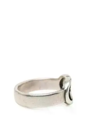 Gucci 2000-2015 Sterling Interlocking G Ring