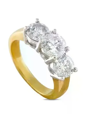 LB EXCLUSIVE Diamond Two-toned Ring - Gold