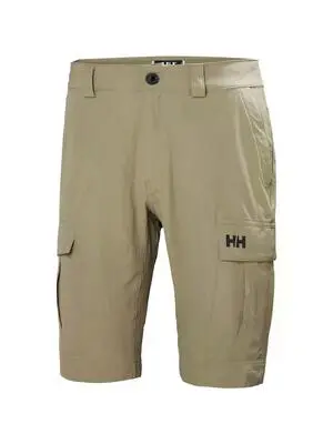 Helly Hansen Logo-detail Cargo Shorts - Neutrals