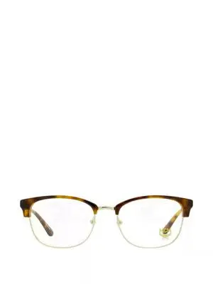 Mcm Metal Browline Glasses - Brown
