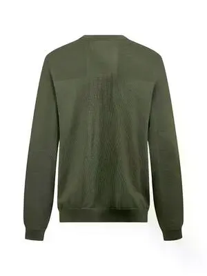 BOSS Textured Crew-neck Sweatshirt
