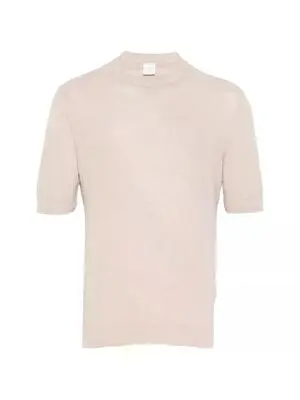 Eleventy Round-neck T-shirt - Pink