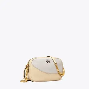 Tory Burch Mcgraw Colorblock Camera Bag - Bay Gray Multi