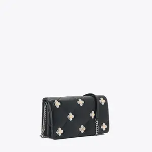 Tory Burch Kira Diamond Quilt Chain Wallet