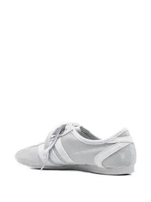 Adidas By Stella McCartney Metallic Lace-up Sneakers - Grey