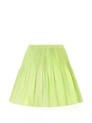 Valentino Garavani Pleated Skirt - Green