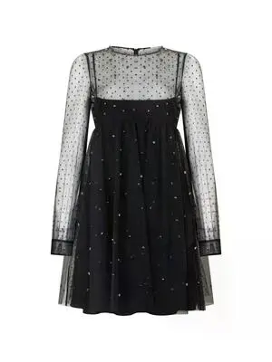 Valentino Garavani Sequin-embellished Dress - Black