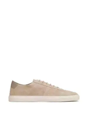 COMMON PROJECTS Suede Heel Tab Sneakers - Neutrals