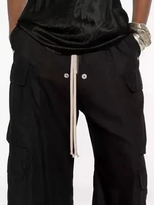 Rick Owens Cargobelas Drawstring Cargo Pants