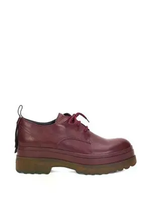 Red Valentino Lace-up Derby Shoes - Red