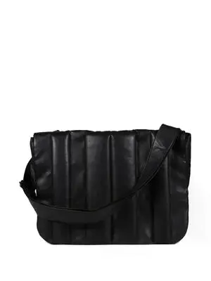Yohji Yamamoto Padded Shoulder Bag - Black