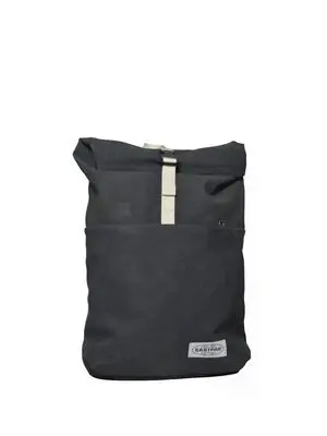 EASTPAK Up Roll Logo-patch Backpack - Black