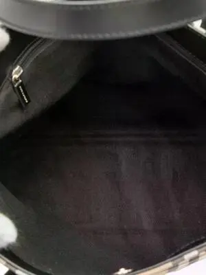 Burberry House Check Coated Canvas Tote - Brown