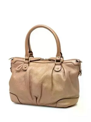 Gucci Calfskin Sukey Satchel - Gold