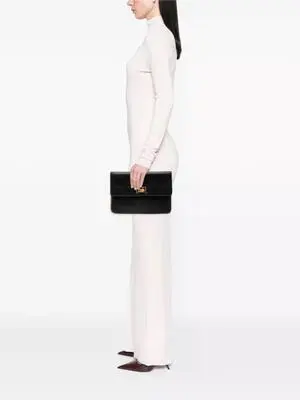 Celine 2006 Leather Carriage Clutch