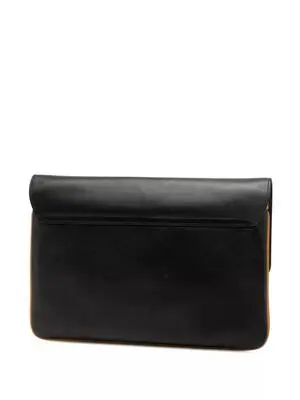 Celine 2006 Leather Carriage Clutch