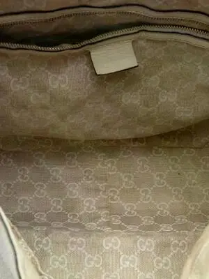 Gucci 2016-2026 Calfskin Bamboo Diana Satchel - White