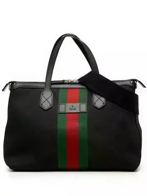 Gucci 2000-2015 Canvas Techno Web Satchel