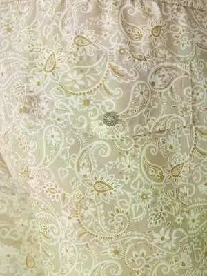 Moncler Paisley Print Swim Shorts - Neutrals