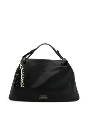 LA CARRIE Tassel Tote Bag - Black