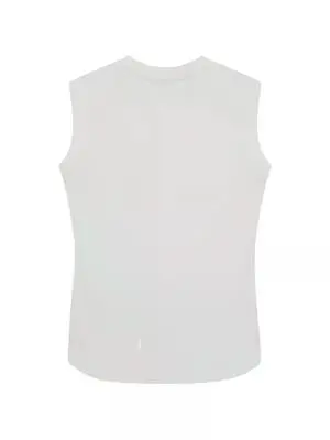 Attico Logo Detail Tank Top - White