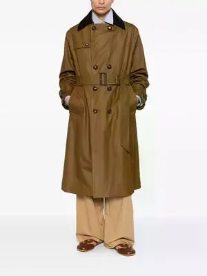 Valentino Garavani Belted Trench Coat - Brown