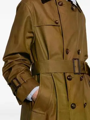 Valentino Garavani Belted Trench Coat - Brown