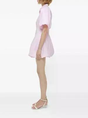 Simkhai Cleo Puff-sleeve Mini Dress