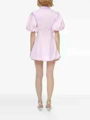 Simkhai Cleo Puff-sleeve Mini Dress