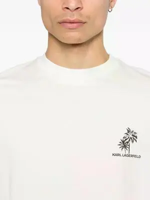 Karl Lagerfeld Palm-tree T-shirt
