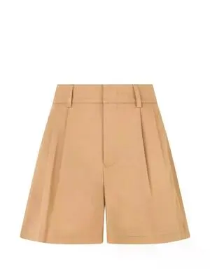 Valentino Garavani Pleated Tailored Shorts - Neutrals