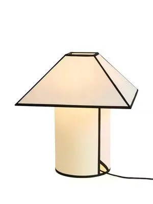 HAY Ava Pyramid Black-trim Table Lamp