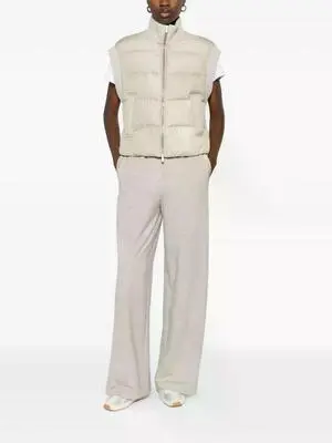 Peserico Quilted Ribbed Gilet