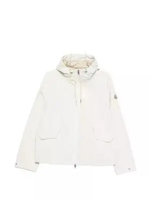 Moncler Hooded Waterproof Jacket - White