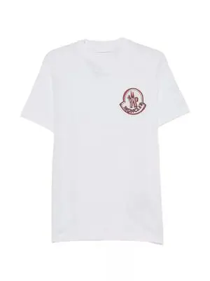 Moncler Logo-print T-shirt - White