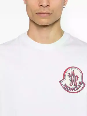 Moncler Logo-print T-shirt - White