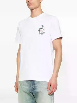 Moncler Cartoon Logo Graphic T-shirt