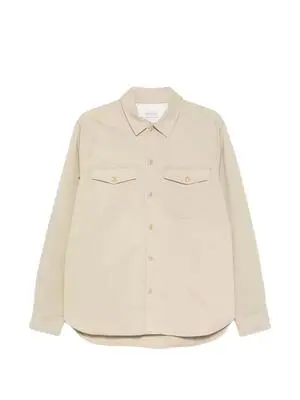 Moncler Gabardine Pocket Overshirt - Neutrals
