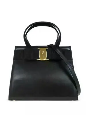 FERRAGAMO 1990s Vara Bow Shoulder Bag