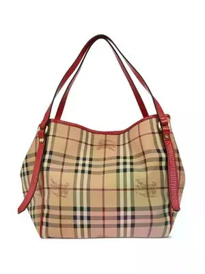 Burberry 1990s Check Tote Bag - Neutrals