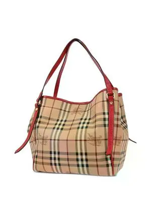 Burberry 1990s Check Tote Bag