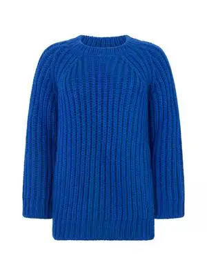 Valentino Garavani Ribbed Jumper - Blue