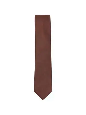 SAPIO Textured Tie - Brown