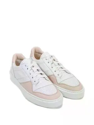 DOUCAL'S Panelled Leather Sneakers