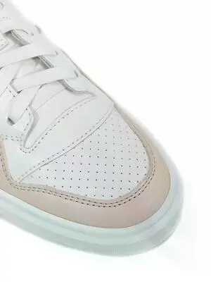 DOUCAL'S Panelled Leather Sneakers