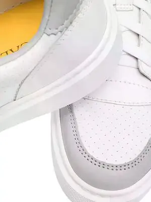 DOUCAL'S Perforated Panel Sneakers
