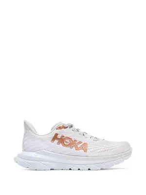 HOKA Mach 5 Logo-detail Sneakers - White